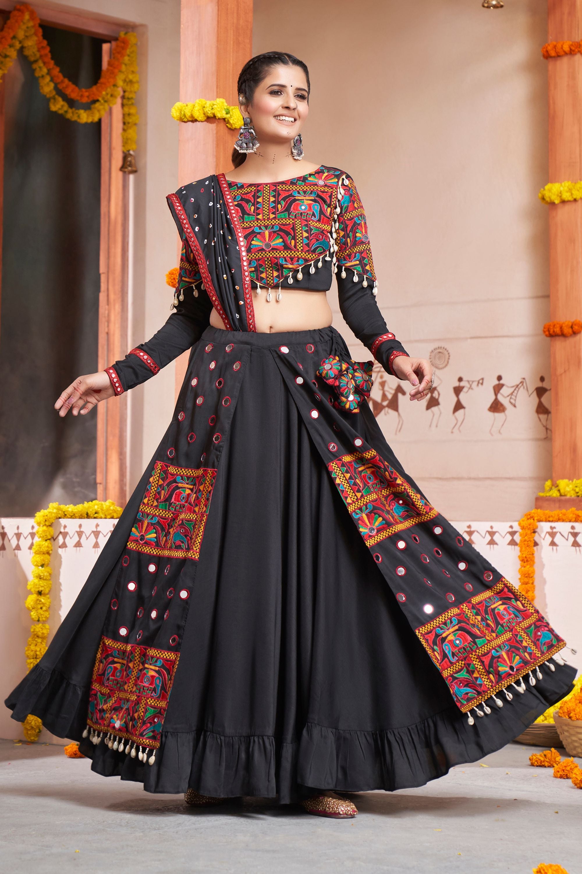 Chaniya Choli for Navratri Garba 2024 Buy Online – HATKE BRIDE