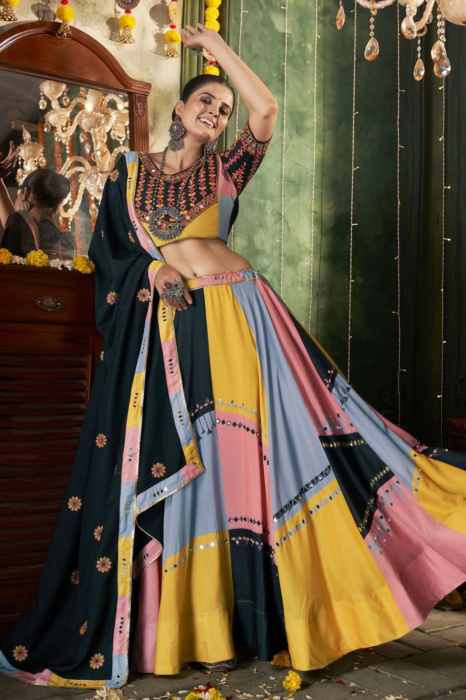 Chaniya Choli for Navratri Garba 2024 Buy Online – HATKE BRIDE